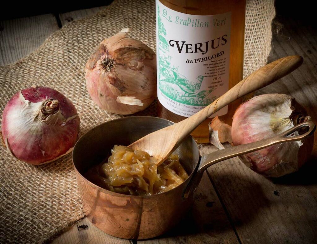 Compotées d'Oignons au Verjus | Verjus du Siorac
