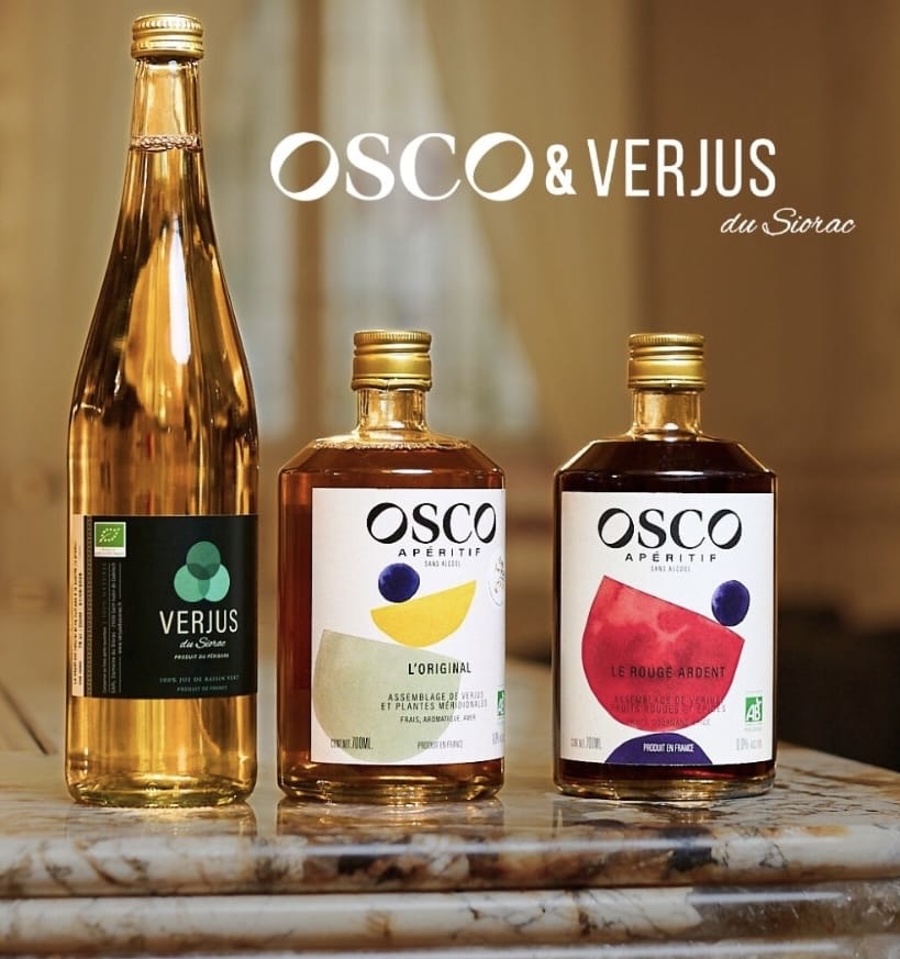 Verjus Domaine du Siorac x Osco Drinks | Verjus du Siorac
